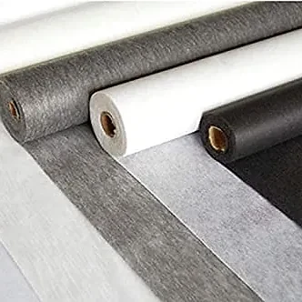 Heavyweight Non - Woven Interfacing - Sew-On (Black and White ...