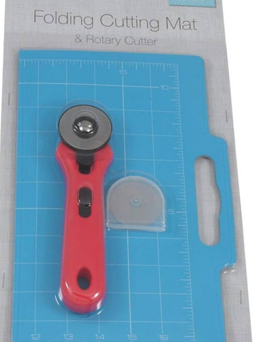 Trimits Folding Cutting Mat & Rotary Cutter Set | Sewology Sewing Hub