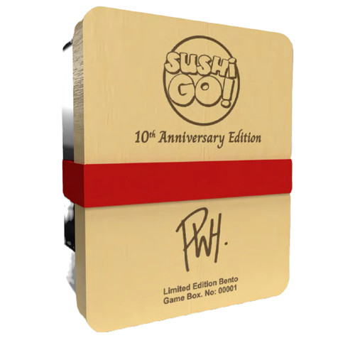 Sushi Go 10th Anniversary Limited Edition Bento Box | Only 10,000 ...