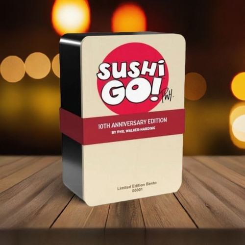 Sushi Go 10th Anniversary Limited Edition Bento Box | Only 10,000 ...