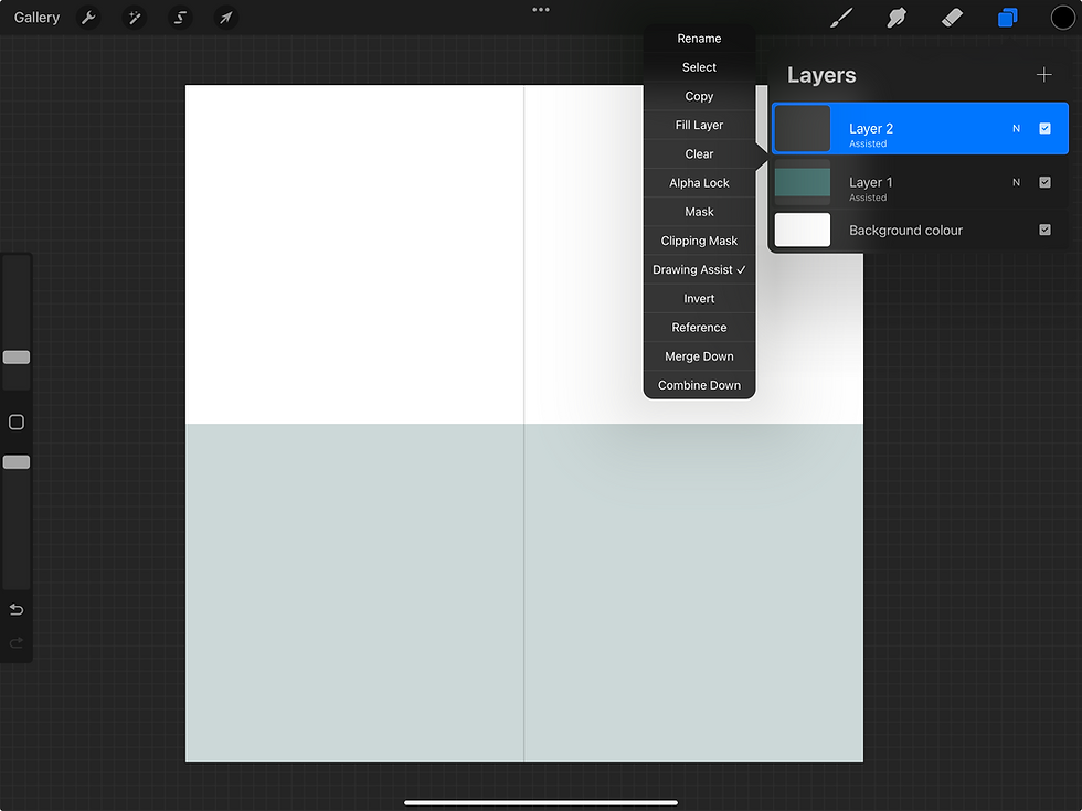 How to create your own pattern layout template in Procreate