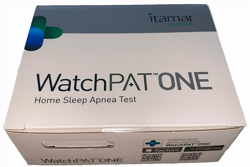 WatchPAT®️ ONE at Home Sleep Apnea Test (HSAT) Disposable kit by Itamar ...