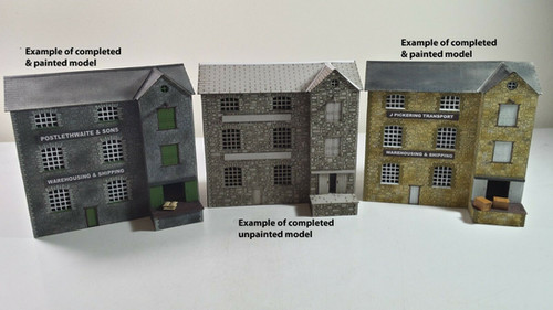 OO Gauge Warehouse, Mill or Industrial Building Kit | MMR Models