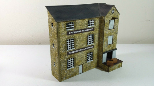 OO Gauge Half Relief Warehouse, Mill or Industrial Building Kit | MMR ...