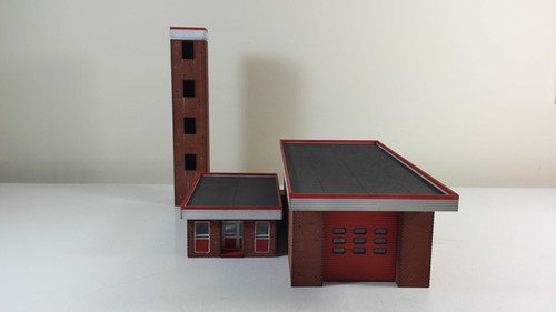 OO Gauge Post-War Fire Station Kits - Components | MMR Models