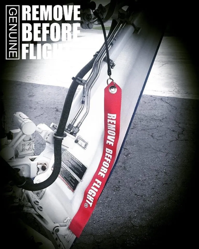 Safety Pin Remove Before Flight 18*2 pulgadas | REMOVE BEFORE FLIGHT
