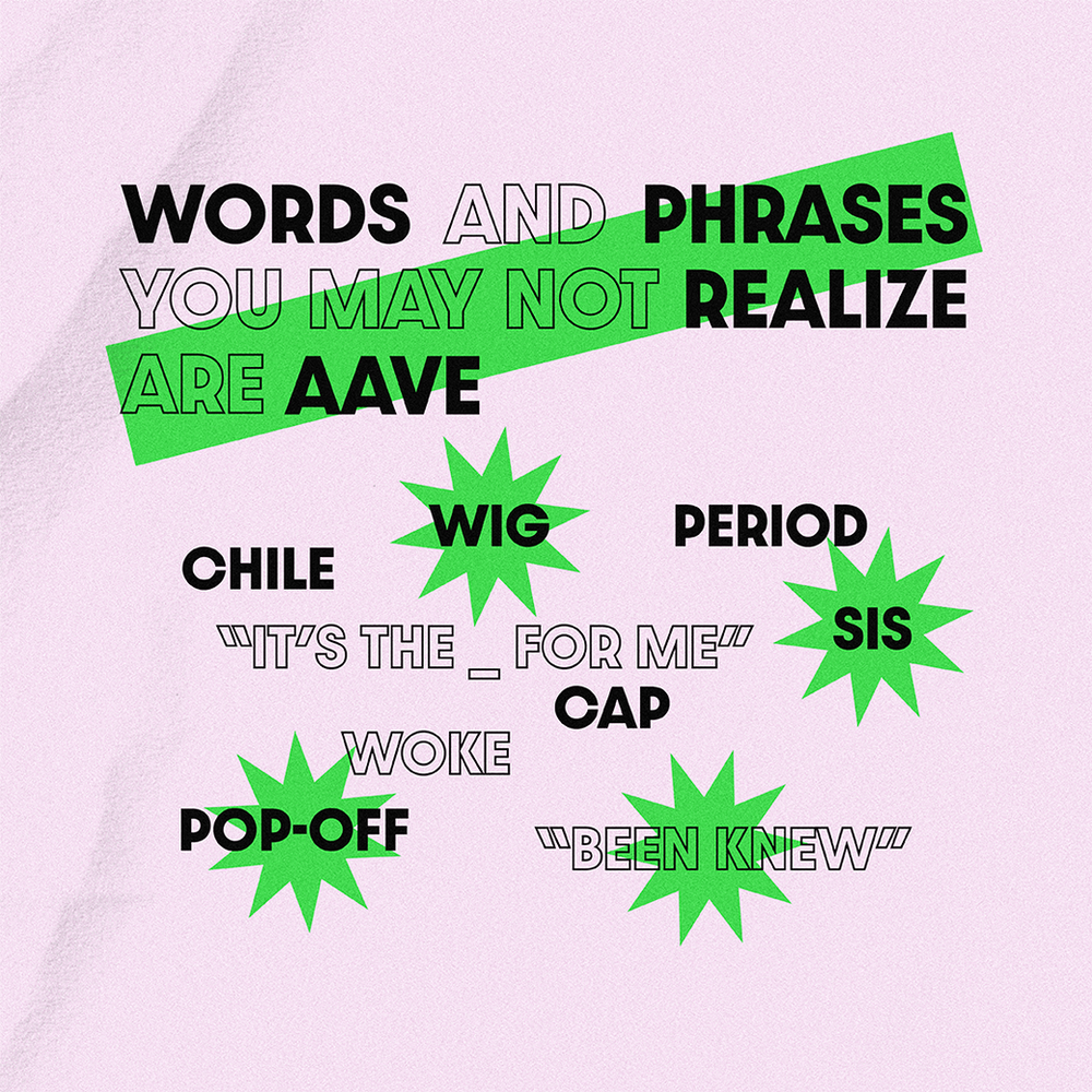 Your "Slang" May Just Be Appropraiting Black Culture