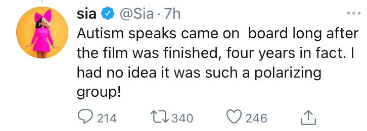 Sia Needs To Apologize To The Autistic Community