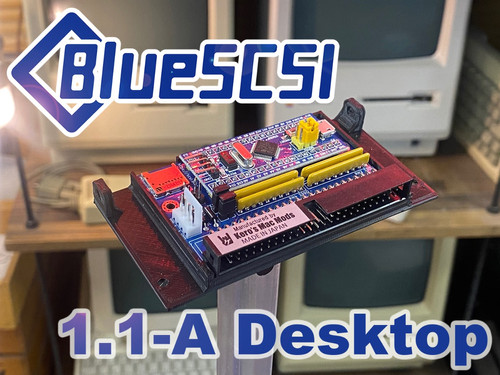 BlueSCSI V1.1A Desktop, Fully Assembled with mount bracket ...