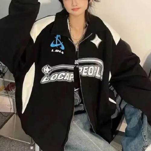 Y2K Racing Jacket ⭐⭐⭐⭐ | Paper Castle India