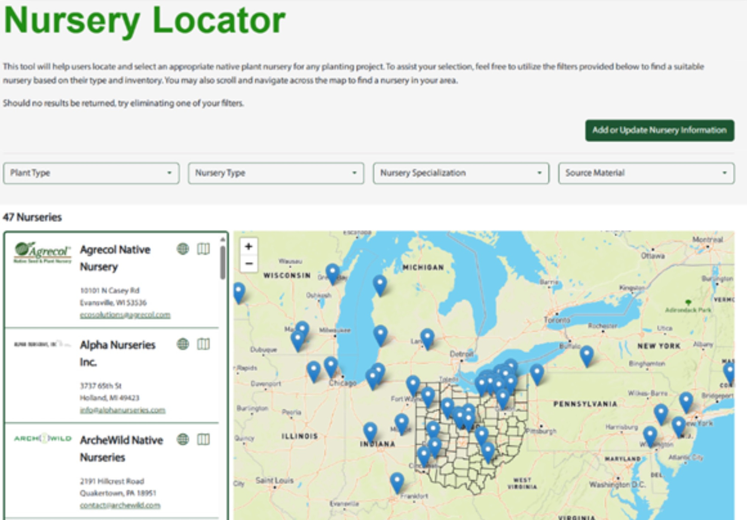 Sustainable Tech for Earth Day: Introducing the Tree Selector Tool