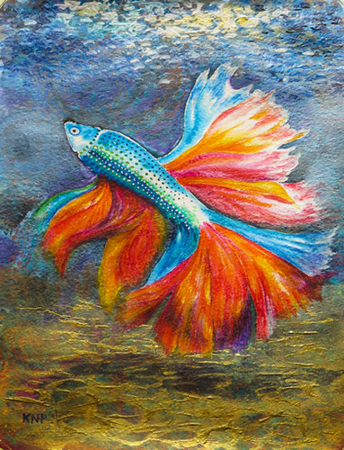 Fantastic Fish, 2. 2022 | Kezia Noel-Paton