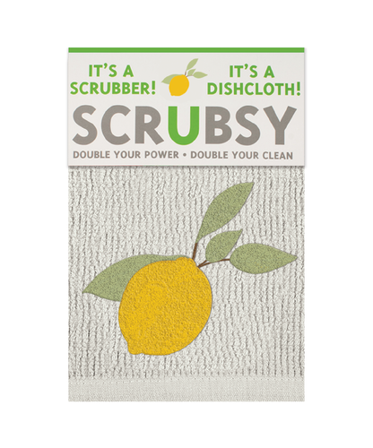 Lemon Tree SCRUBSY® Dish Cloth & Scrubber | MÜkitchen