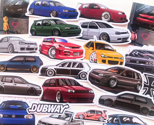 Volkswagen Golf MK4 GTI R32 Vinyl Stickers | Mysite