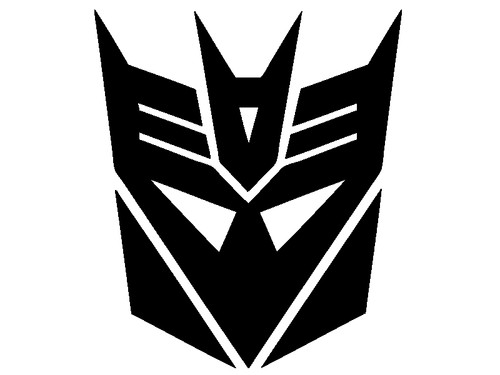 Transformer Deception Vinyl Decal | Mysite