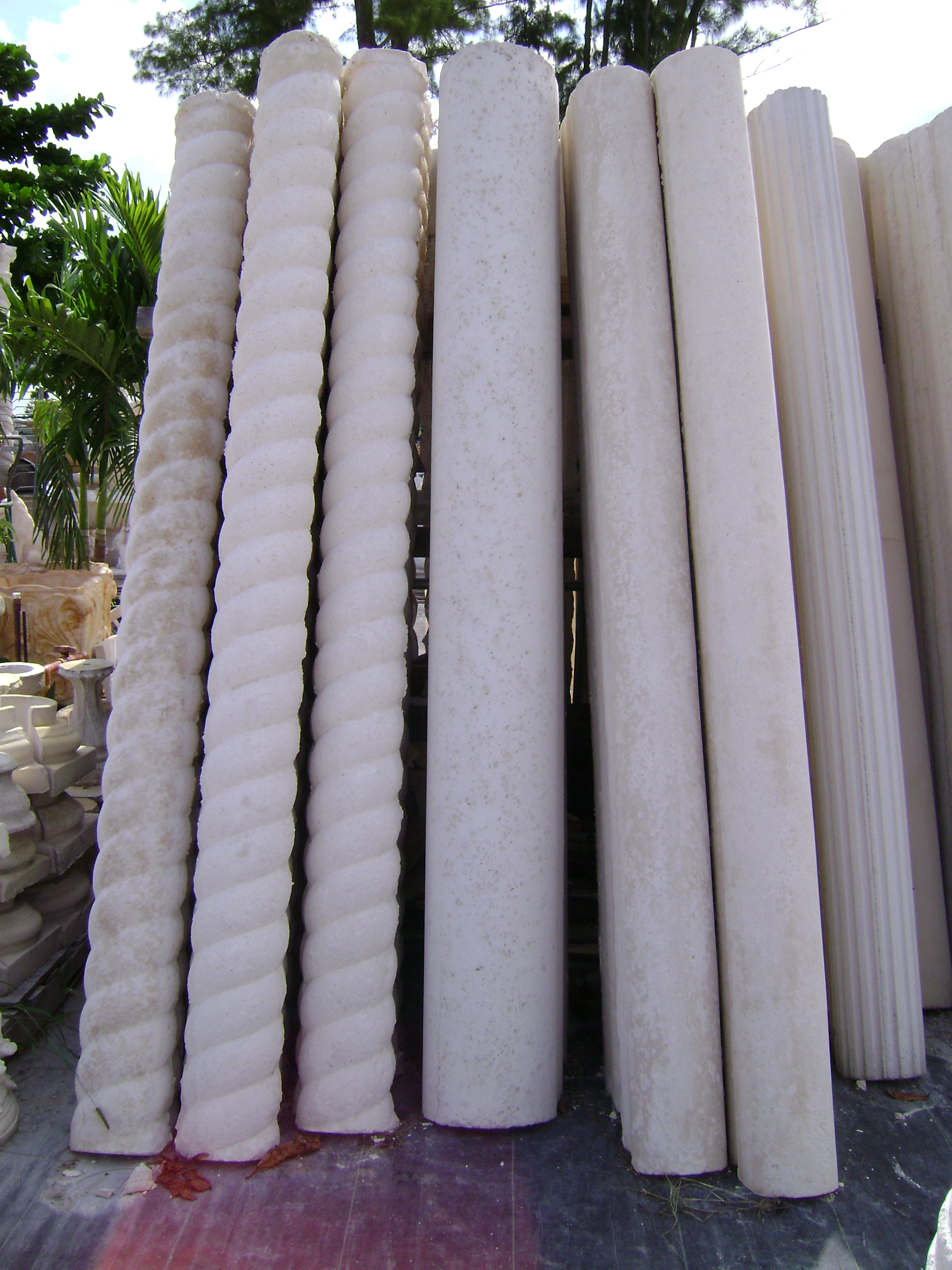 Concrete Columns | Miami, FL. USA | Keystone Gardens inc.