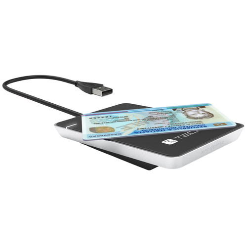 Techly Contactless Card Reader RFID and NFC for Electronic Identity ...
