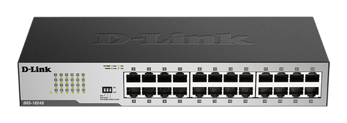 D-Link 24-Port Gigabit Unmanaged Desktop Switch DGS-1024D | Mylink