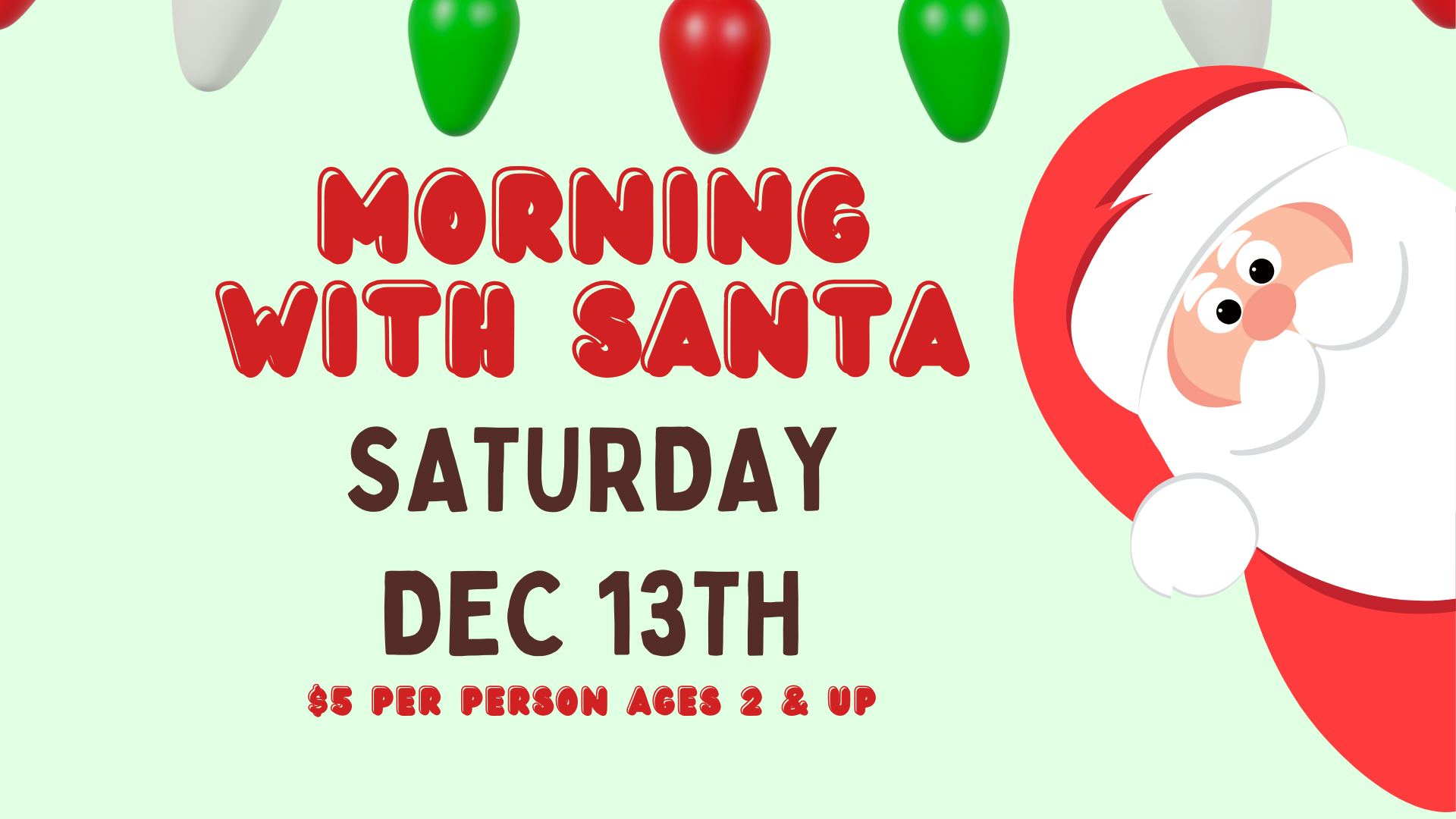 Morning with Santa | Rotary Botanical Gardens