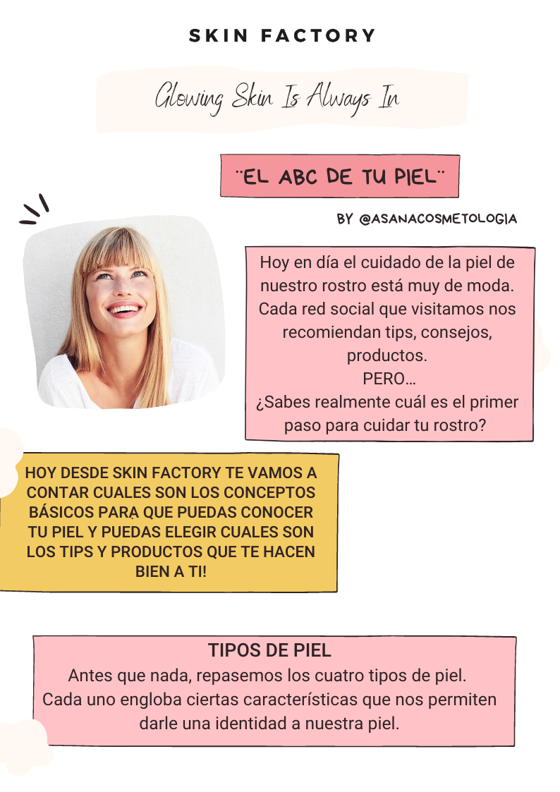 ¡El ABC de tu piel! by @asanacosmetologia ¡El ABC de tu piel! by @asanacosmetologia