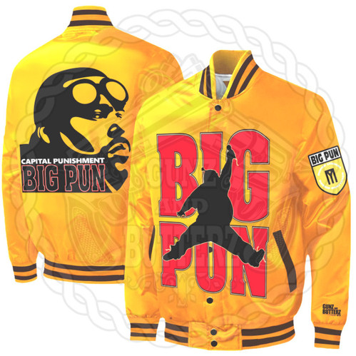 Big Pun Capital Punishment Bomber Jacket | Gunz and Butterz