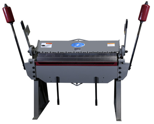 48" Box and Pan Brake, Metal Finger Brake | GMC Machine Tools