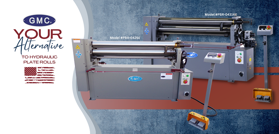 Metal Bending Rolls - GMC Machine Tools | USA