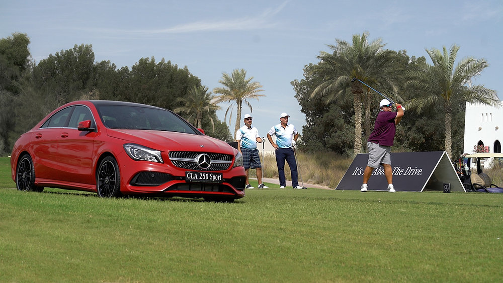 The third edition of the Mercedes Trophy Golf Tournament in Qatar ...