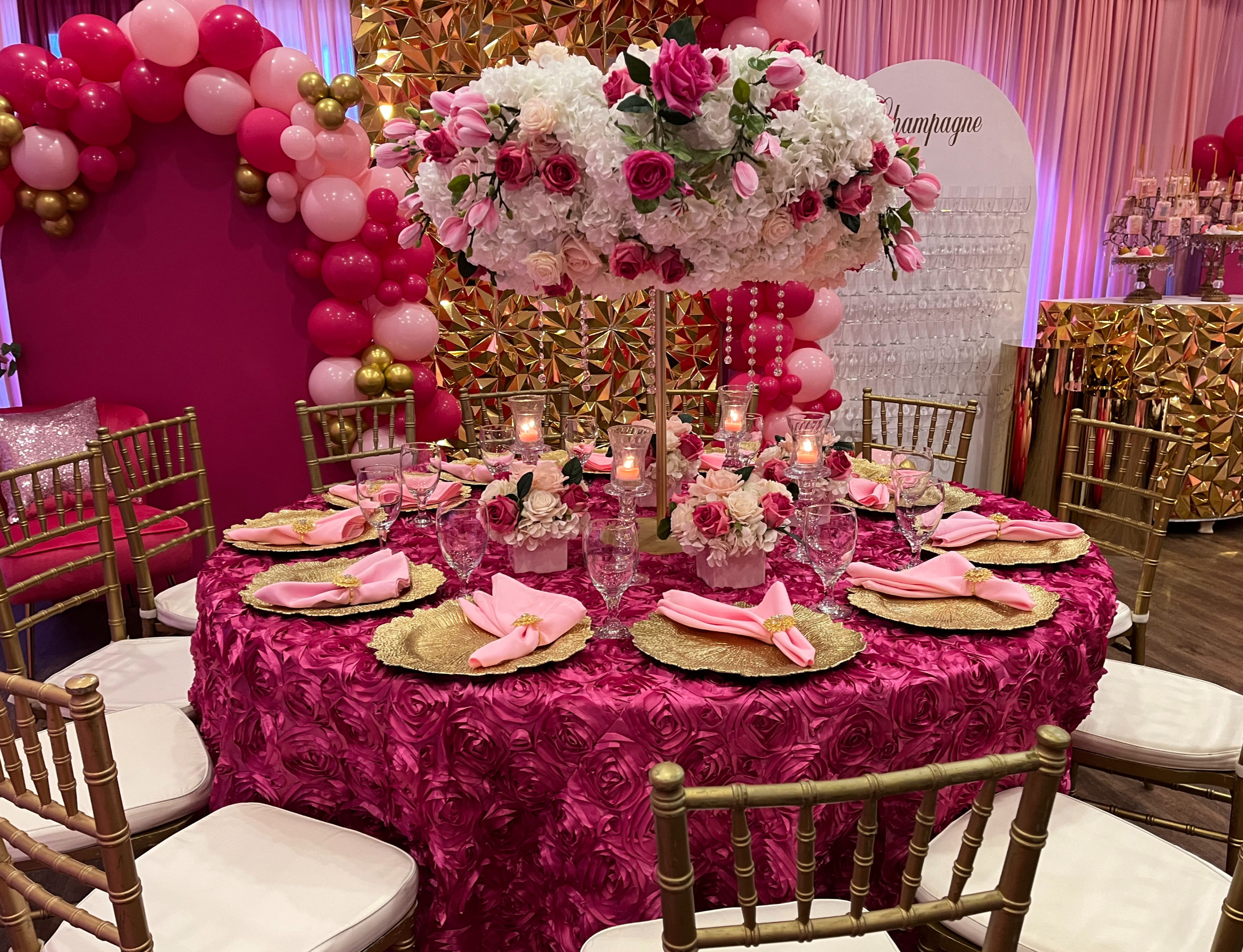 Think Pink: Monochromatic Event Decor Tips