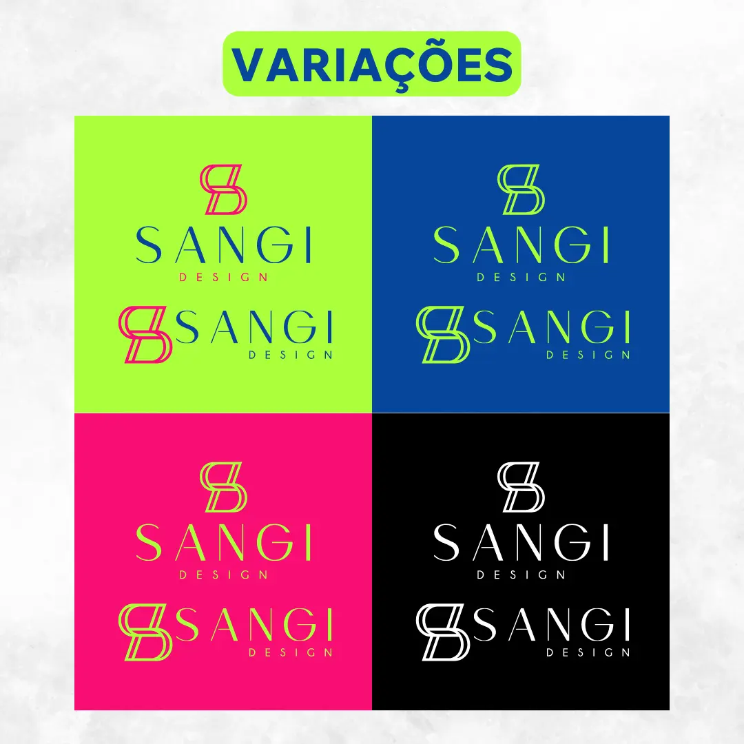 Identidade Visual Completa | Sangi Design