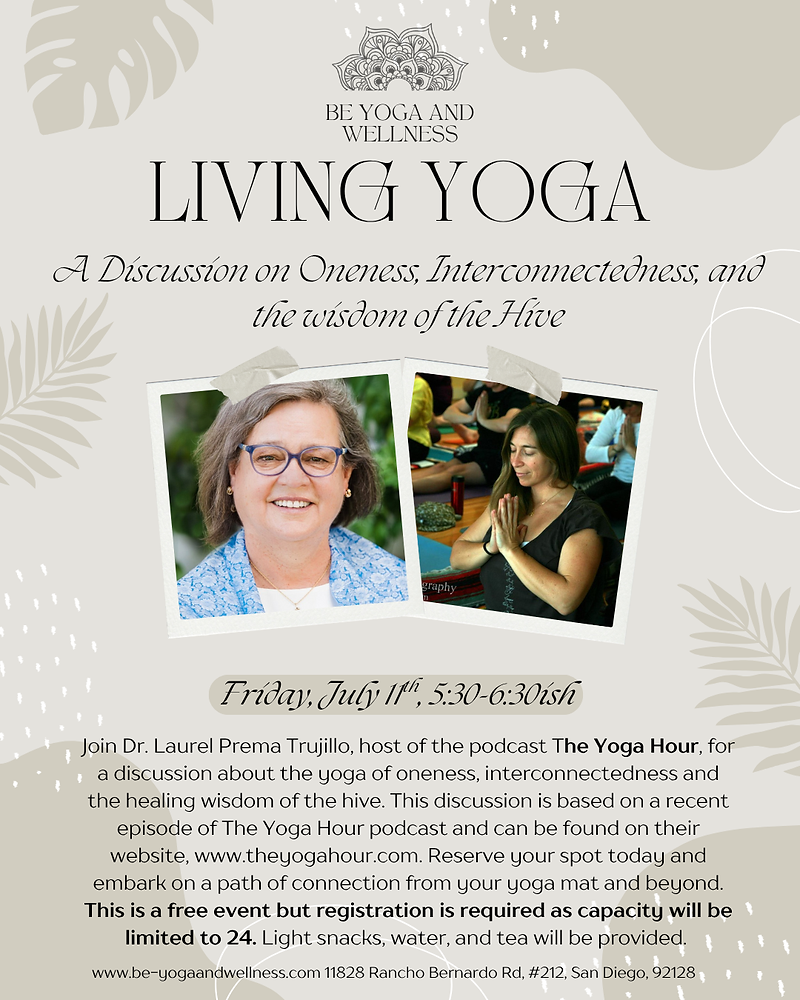 July Events at Be Yoga and Wellness