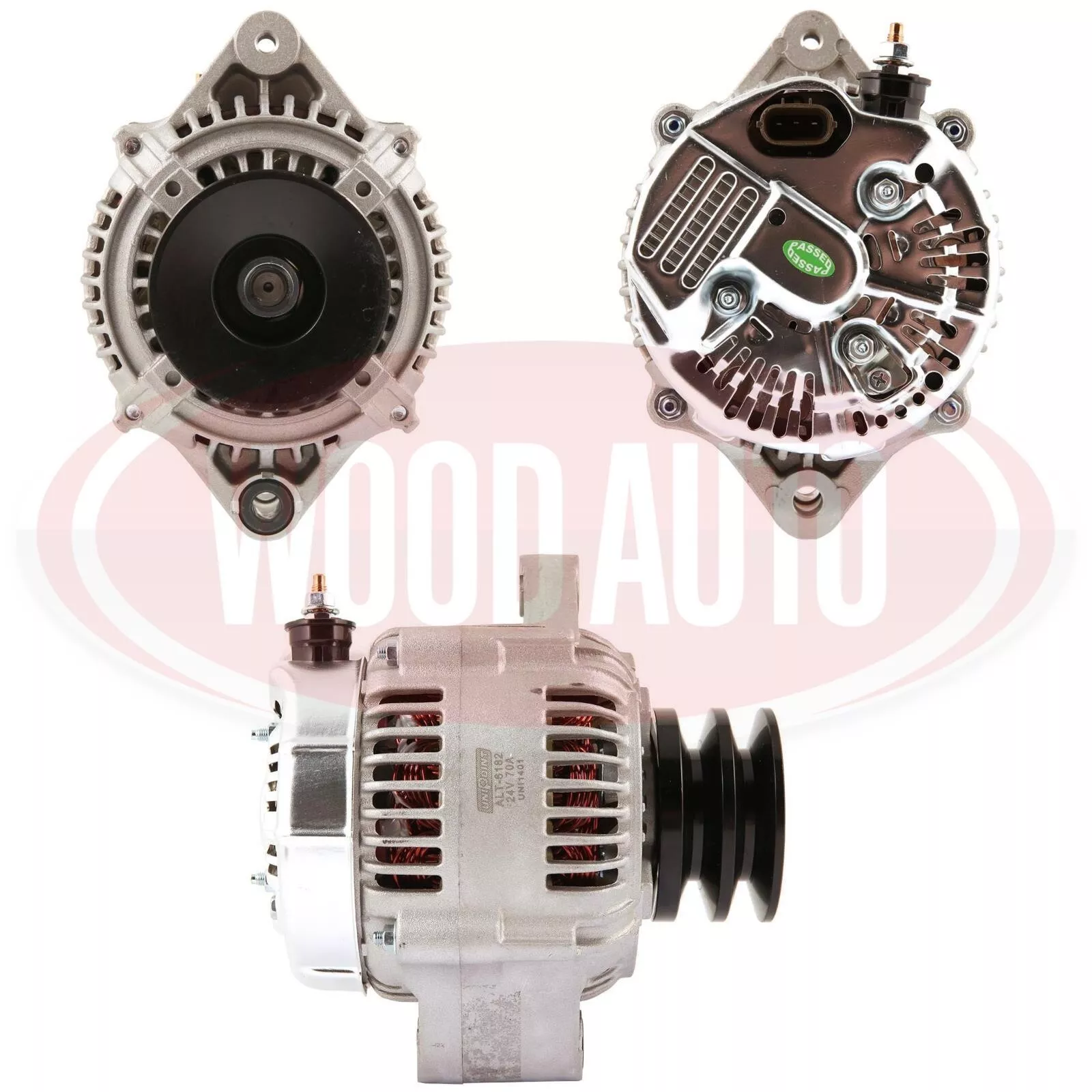 Alternator FOR Caterpillar Industrials 914G IT14G WHEEL LOADER DENSO ...