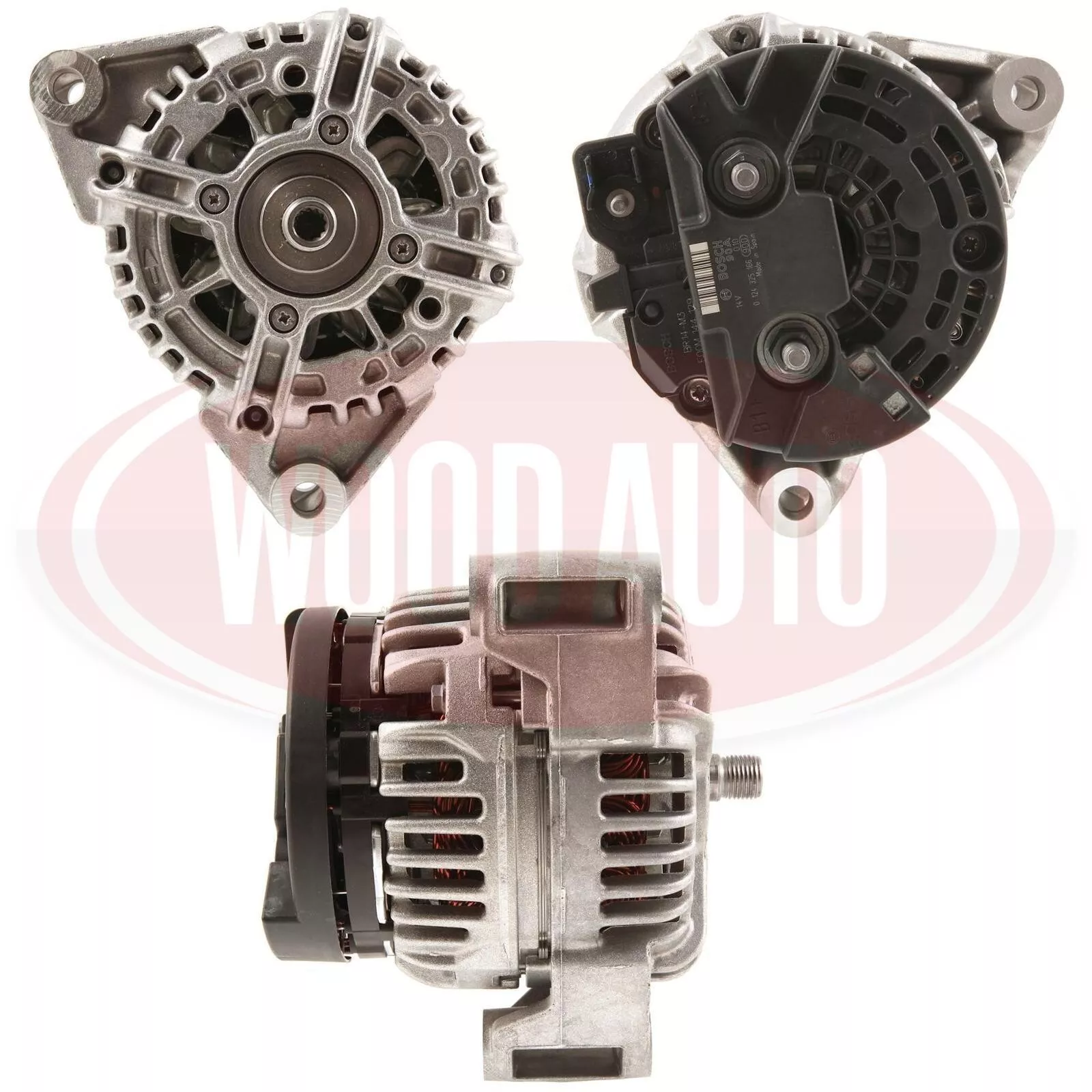 Alternator FOR John Deere 4045T 4045H Atlas Case Caterpillar Claas ...