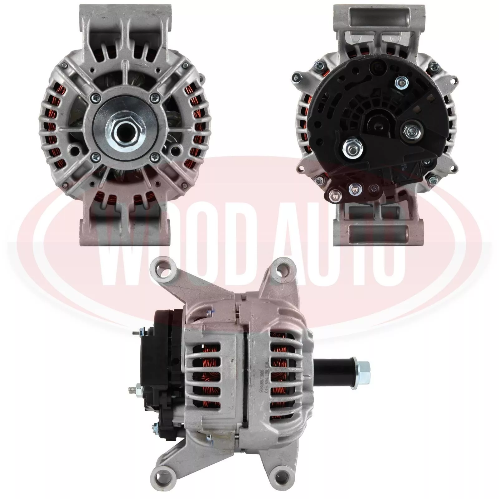 BOSCH Alternator FOR Caterpillar Perkins HC-Cargo 24 VOLT 120 AMP ...