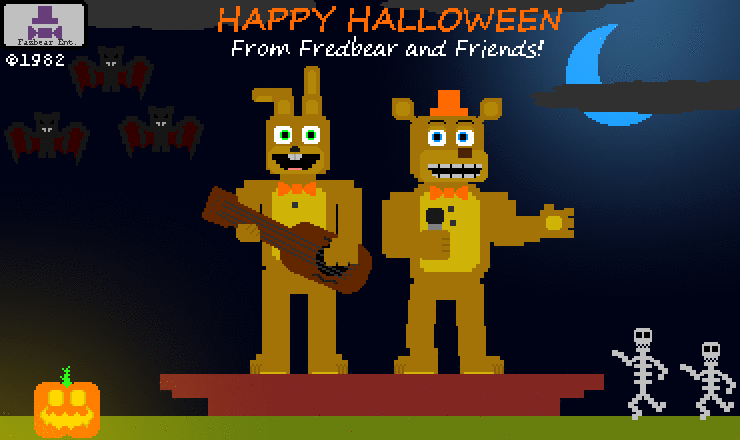 FIVE NIGHTS AT FREDDY'S 4 DLC HALLOWEEN