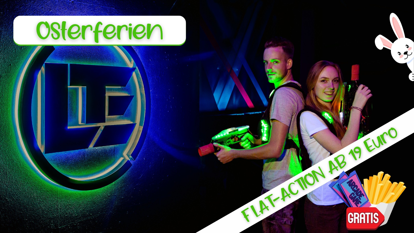Osterferien | LaserTag Evolution Düsseldorf