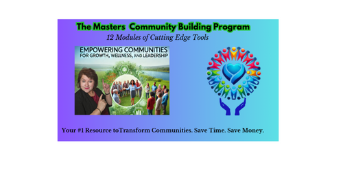 Master's Community Building Toolbox Program | LR WELLNESS