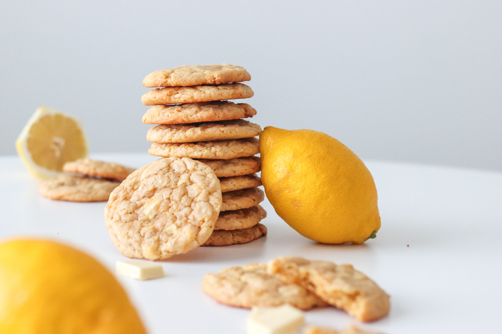 Sitruuna-valkosuklaa keksit | Saamarinkakut