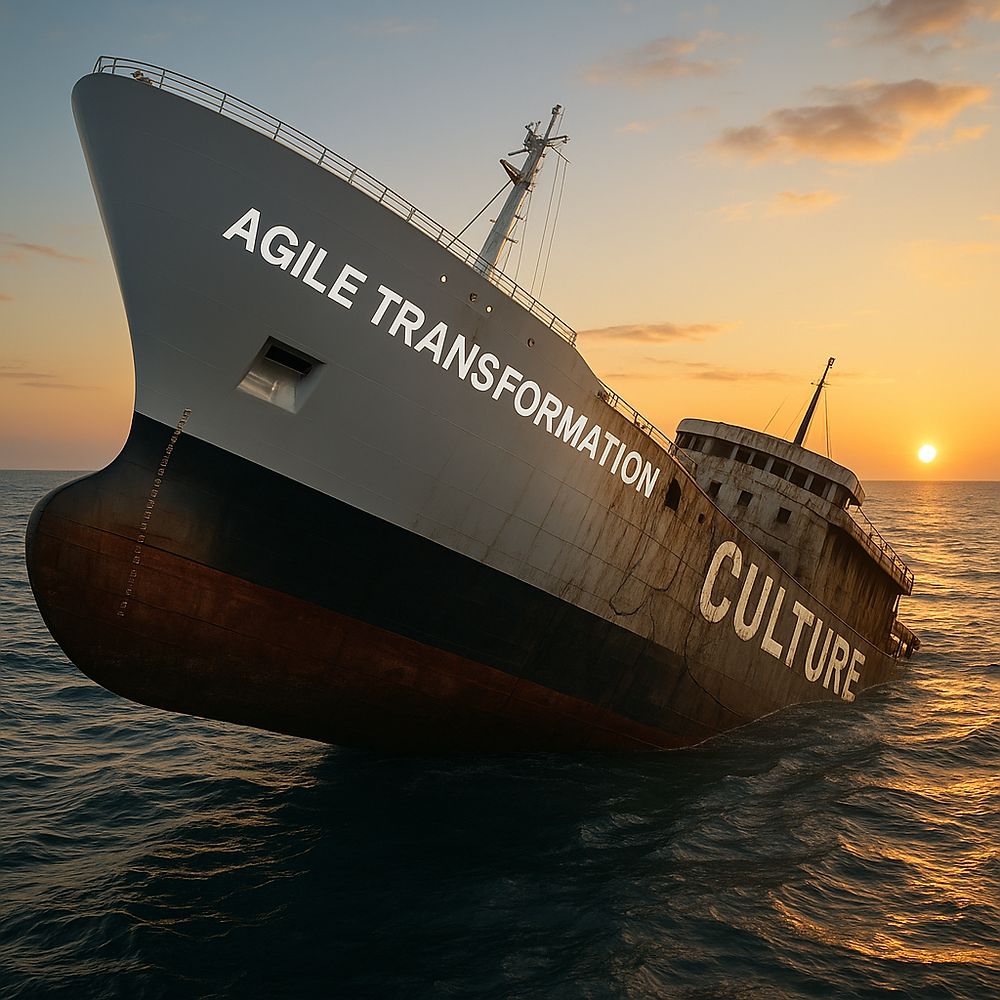 Why Agile Transformations Fail (and What Leaders Forget About Culture)