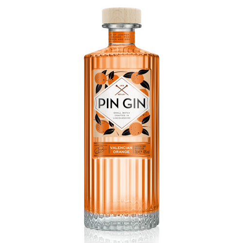 Pin Gin Valencian Orange 70cl | Louth Distillery
