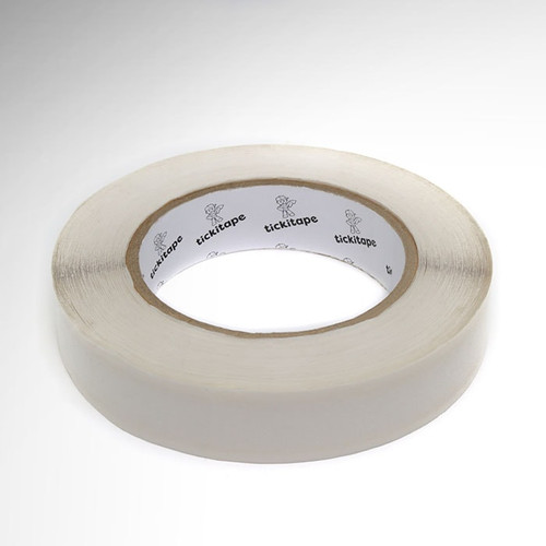 Dbl. sided overlap fingerlift POS tape - AS312 | Tickitape