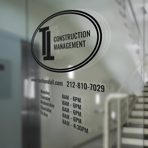 Glass Door Sign | signage-central