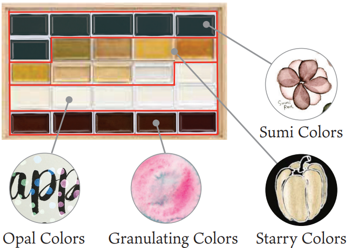 GANSAI TAMBI 100 COLOR SET3