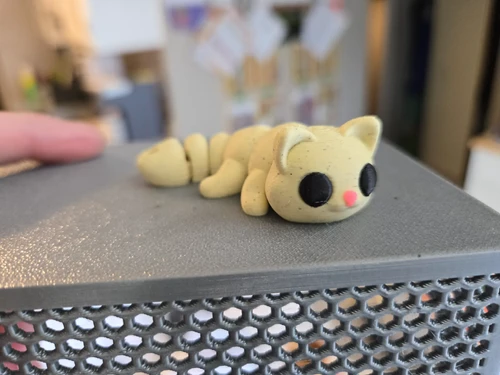 Flexi cat keychains (2 pieces) | the3dprint.in