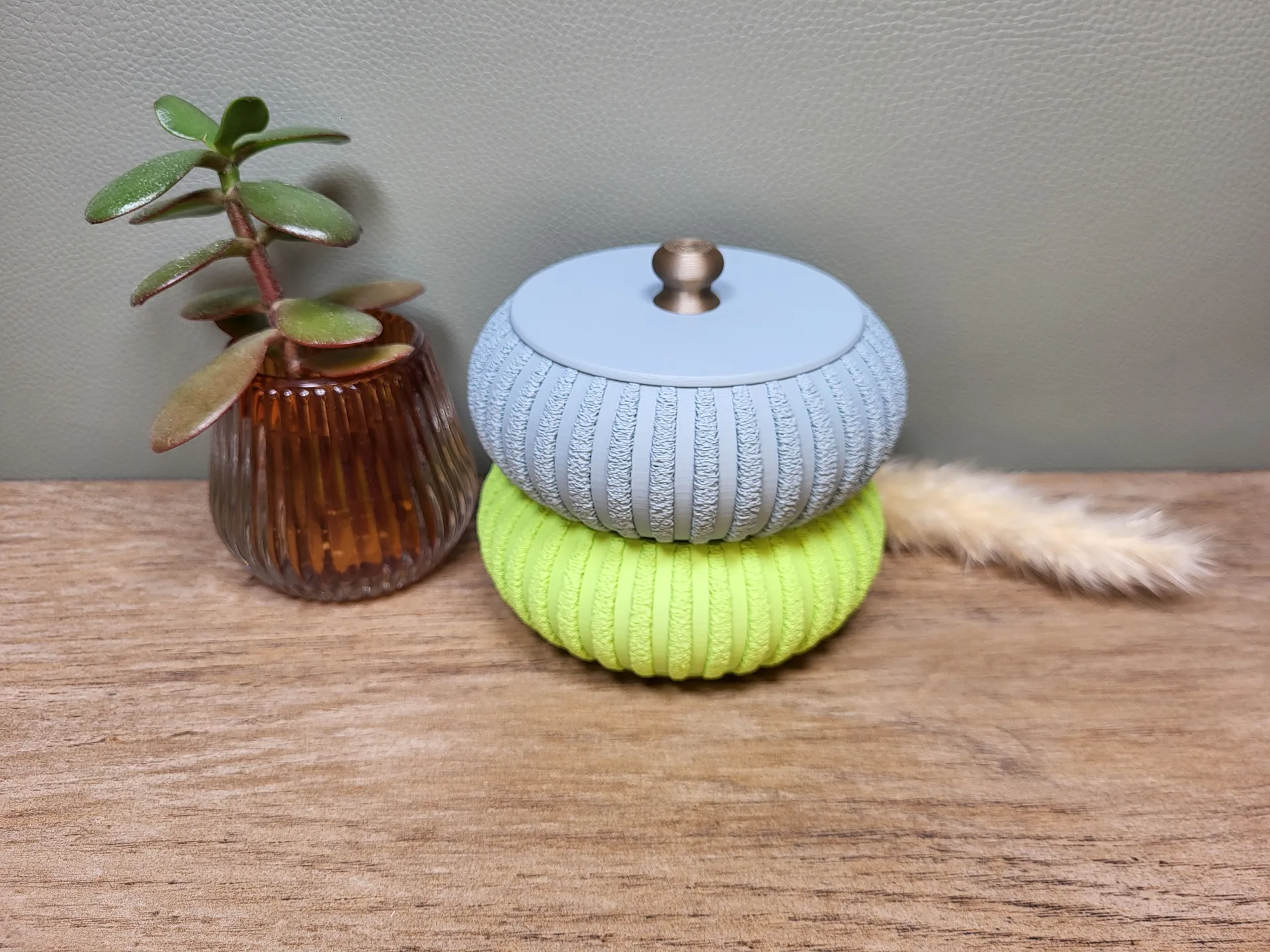 Stackable jewellery box Multicolour (2 pieces) | the3dprint.in