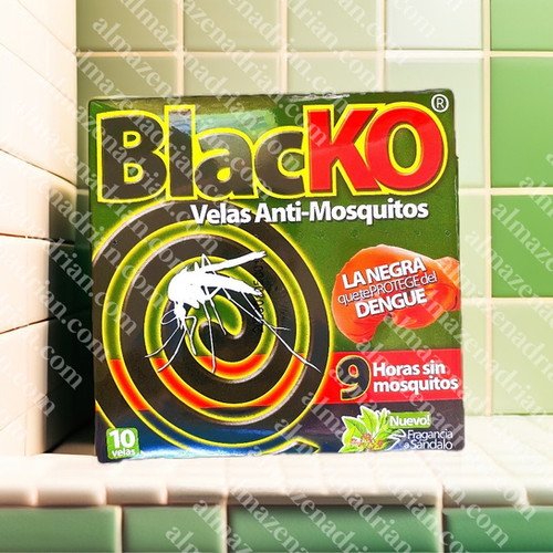 Vela de Anti Mosquito Blacko 10/1 | almazene.com