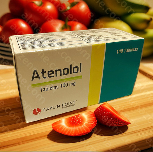 Atenolol 100 Tabletas 100 mg Caplin | almazene.com