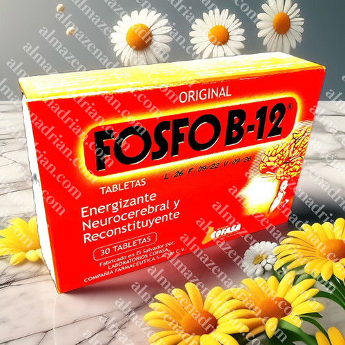 Fosfo B-12 Tabletas Pastillas | almazene.com