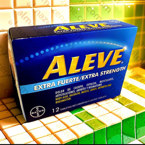 Aleve Bayer 12 /1 cápsulas pastillas | almazene.com