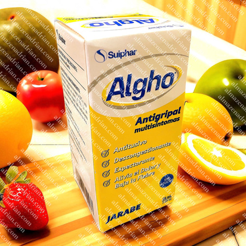 Algho jarabe multisintomas 60 ml pequeño algo | almazene.com